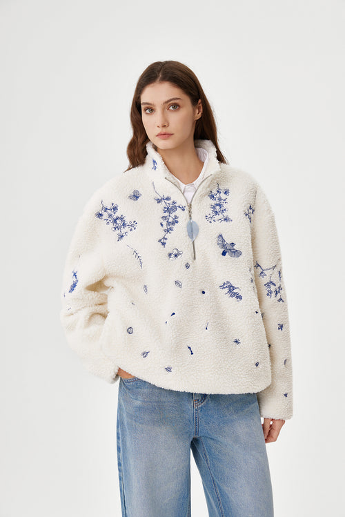 Fine China Sherpa Fleece